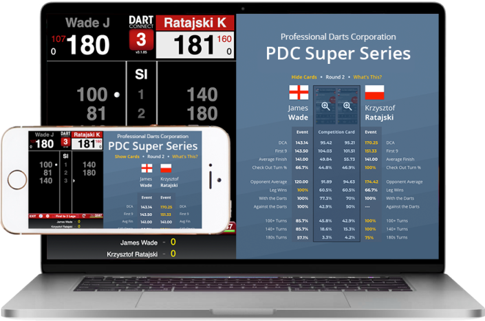 Launch the Scoring App from MyDC – DartConnect